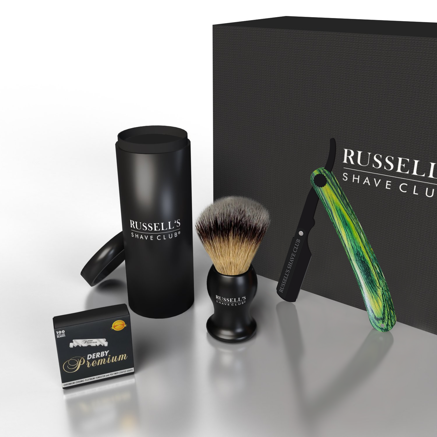 The Finest Collection Of Straight Edge Cut Throat Razor Sets – russell ...