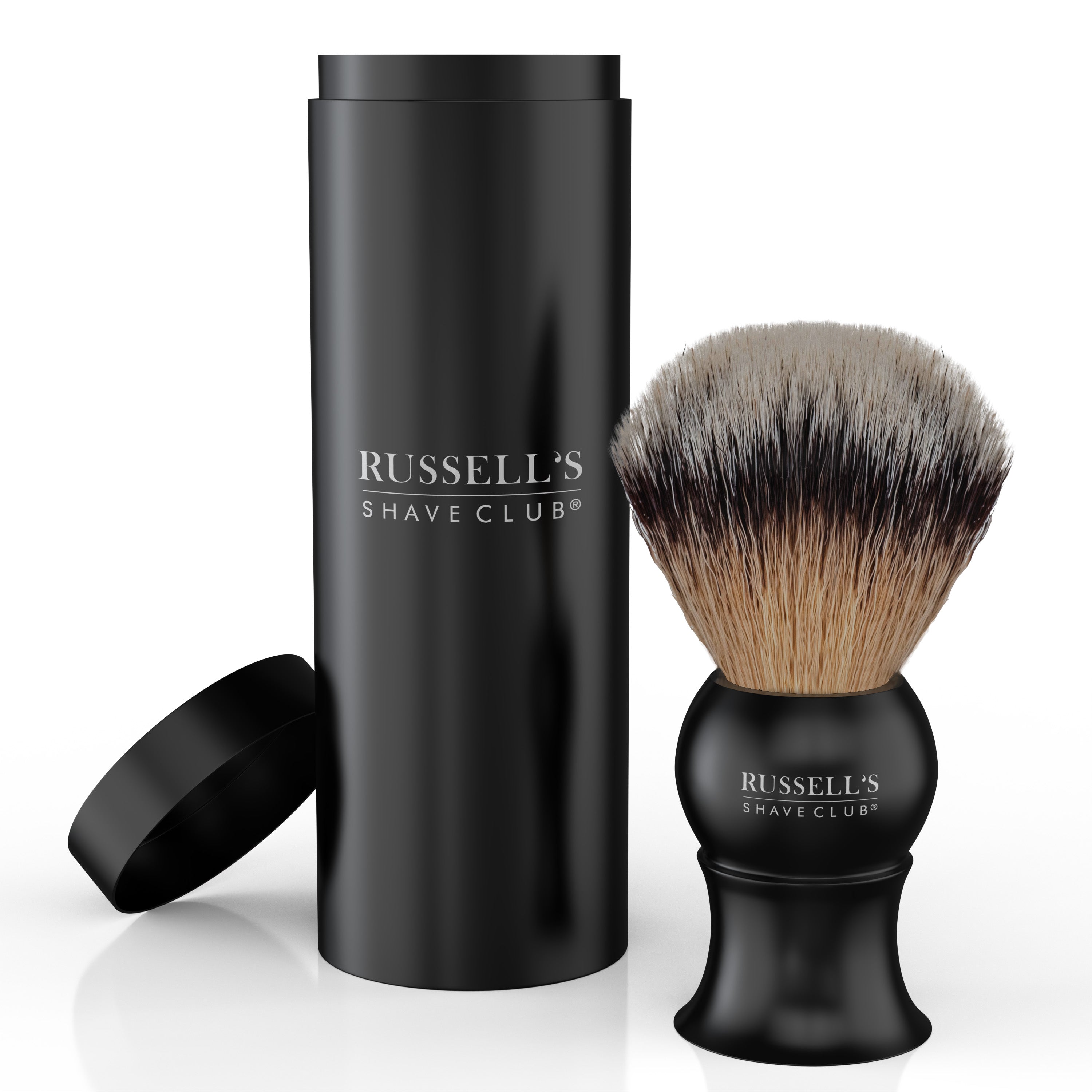 Synthetic Shaving Brush (RS3) Travel Tube Included – russell's shave club